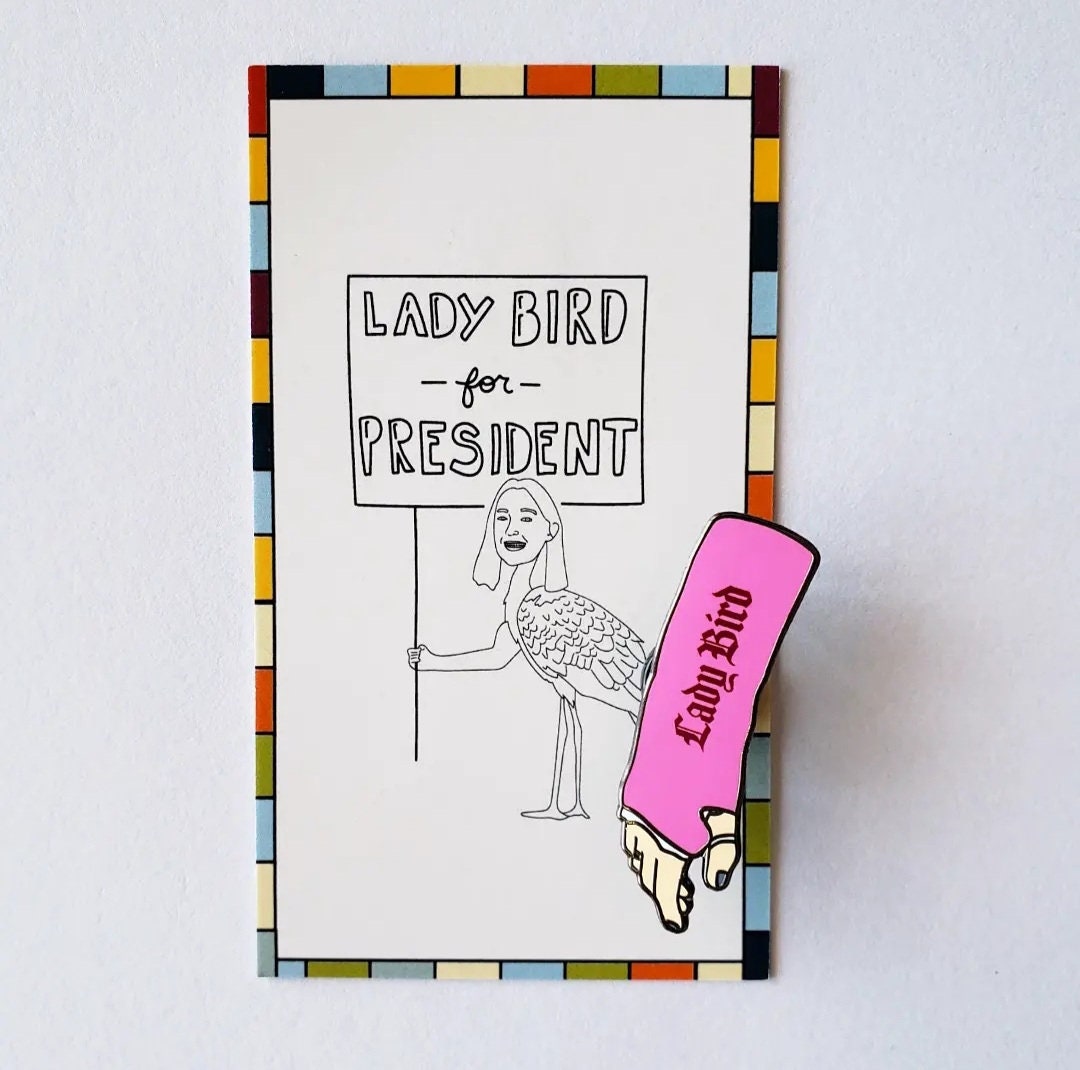 Lady Bird Pin - Etsy