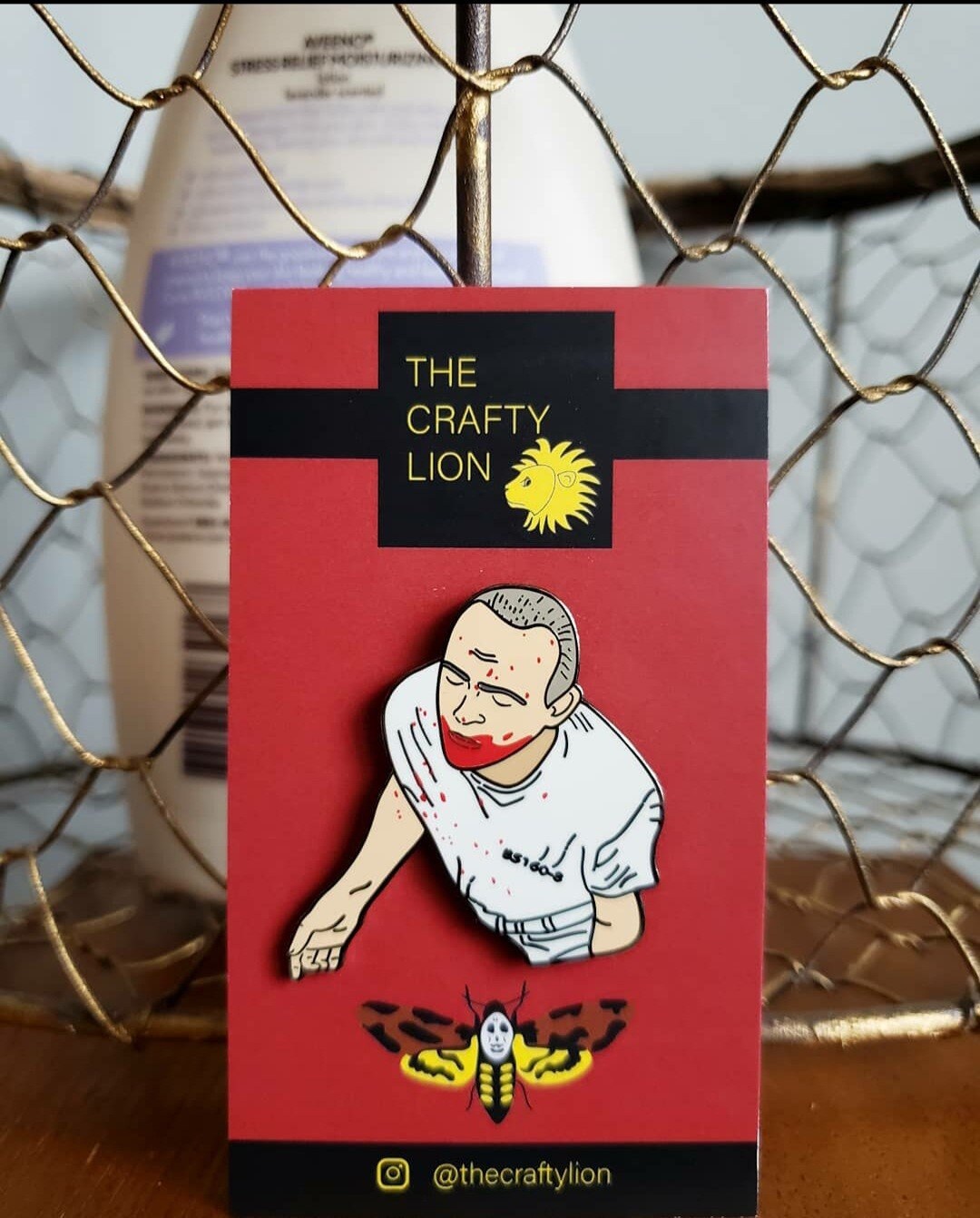 Hannibal Lecter Pin - Etsy