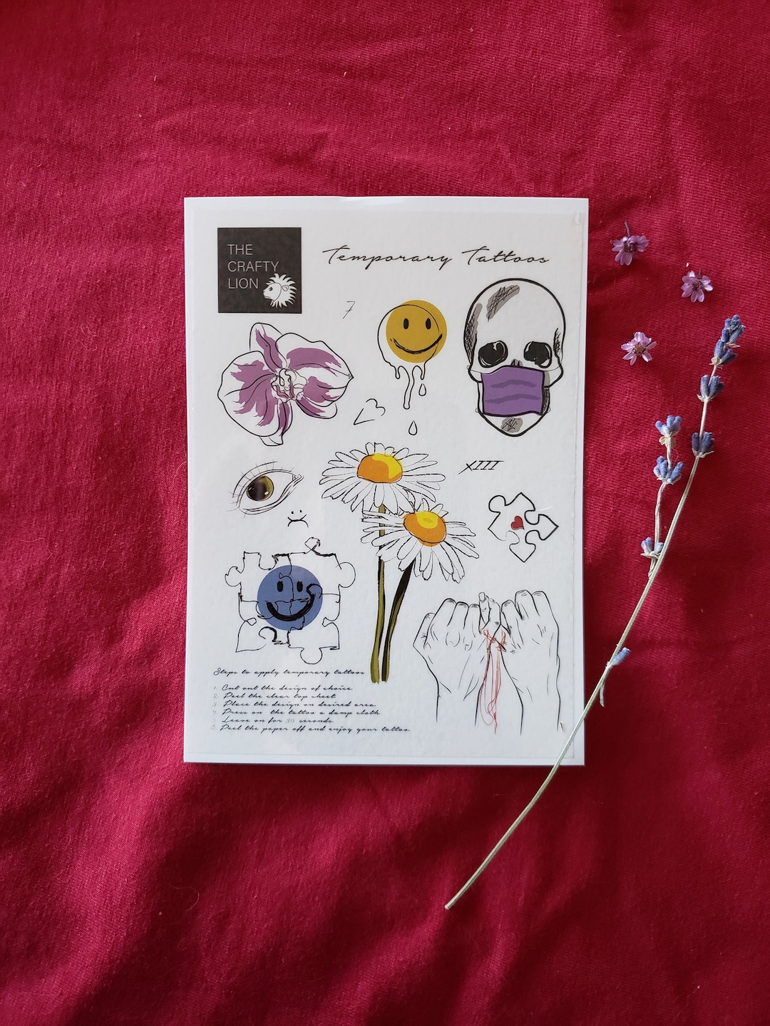 Temporary Tattoo Design 2 - Etsy