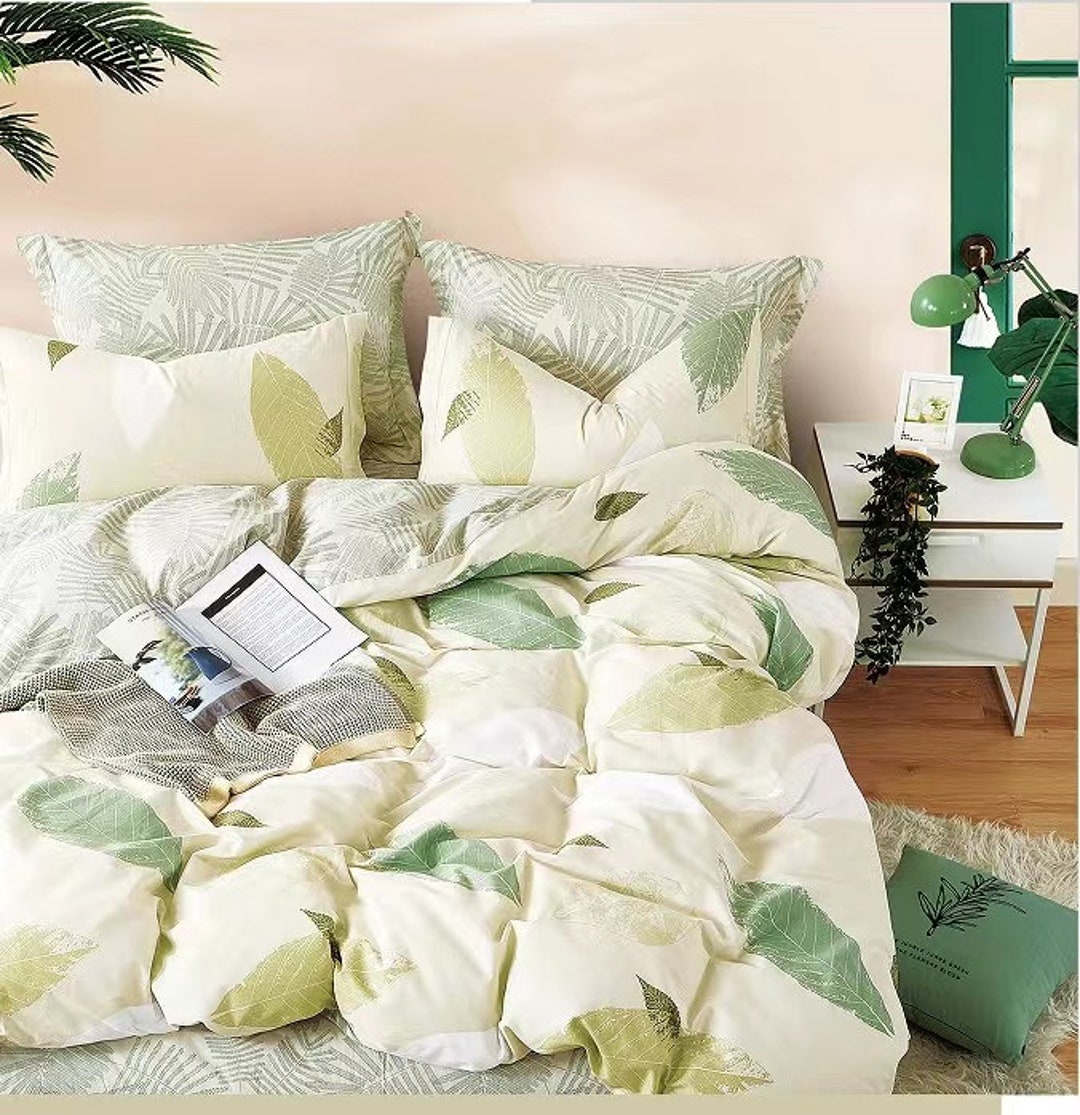 Cotton Duvet Cover Set in Queen Size & King Size - Etsy