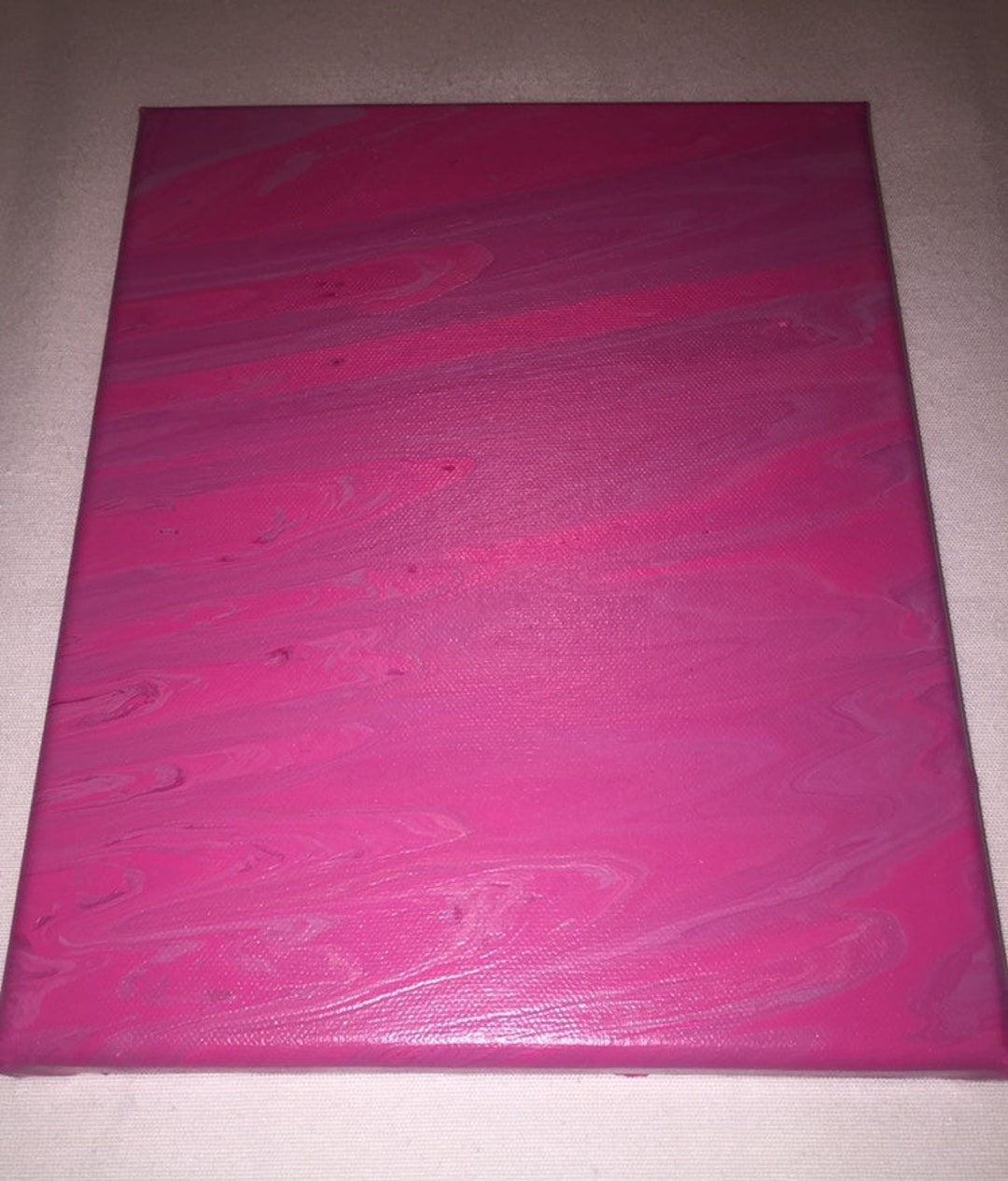 Pink Aesthetic Drip Painting - Etsy
