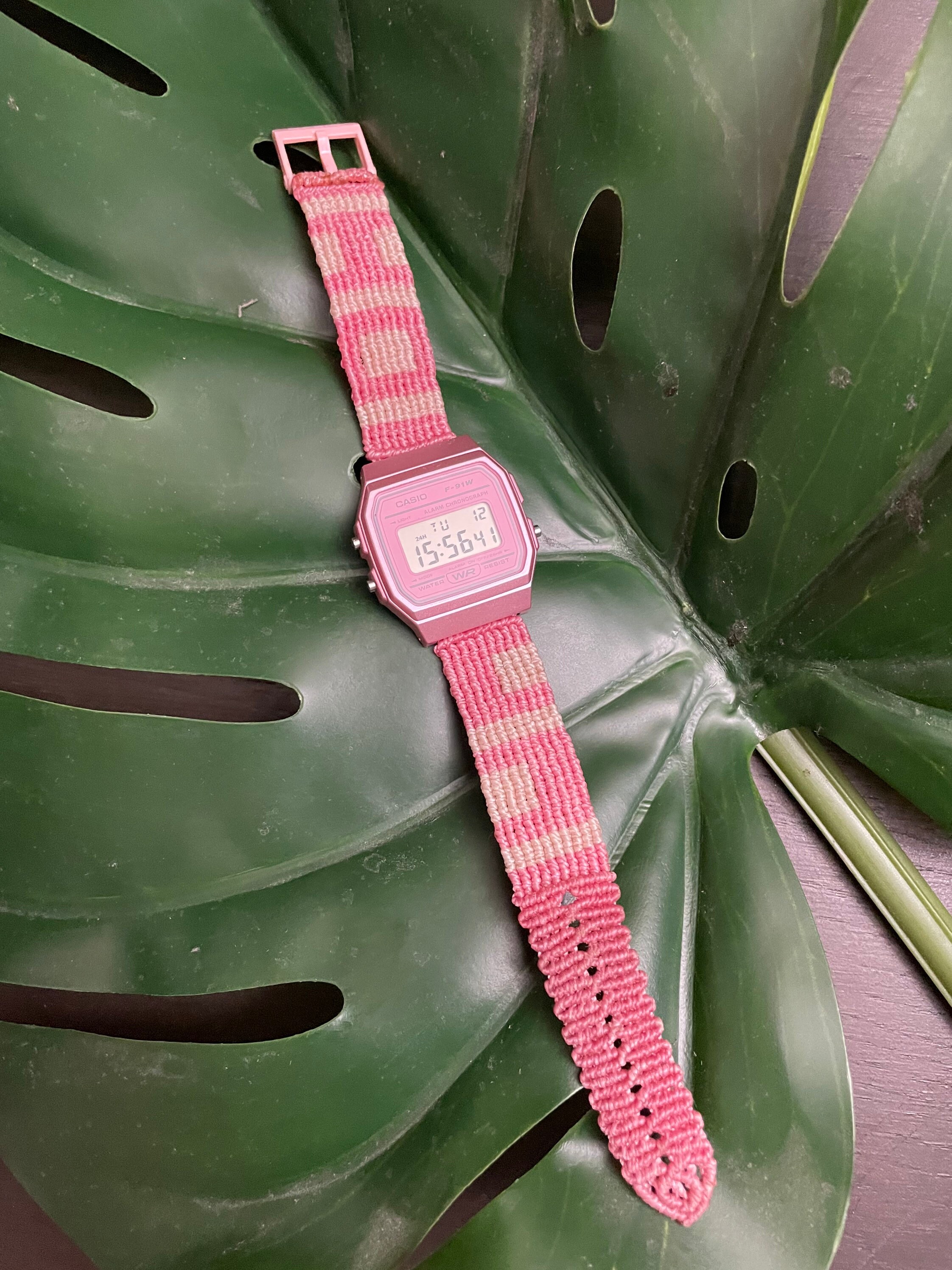 Custom Handmade Macrame Watch Band - Etsy