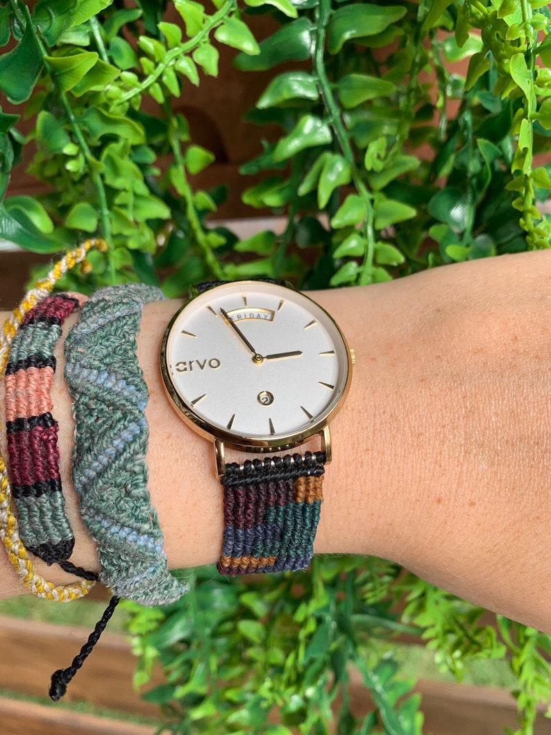 Custom Handmade Macrame Watch Band - Etsy