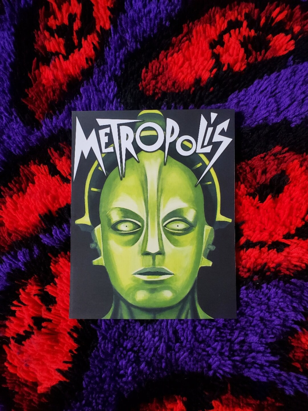 Metropolis Print 8x10" - German Expressionism Silent Film Art - Etsy