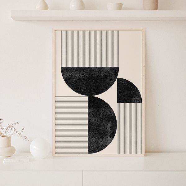 Semi Circle Art - Etsy