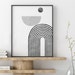 Geometric Shapes Wall Art Modern Wall Art Printable Wall - Etsy