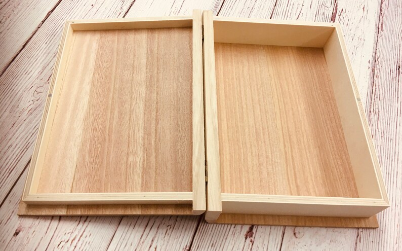 Personalised Wooden Book Keepsake Box Memory Box Perfect Gift - Etsy UK