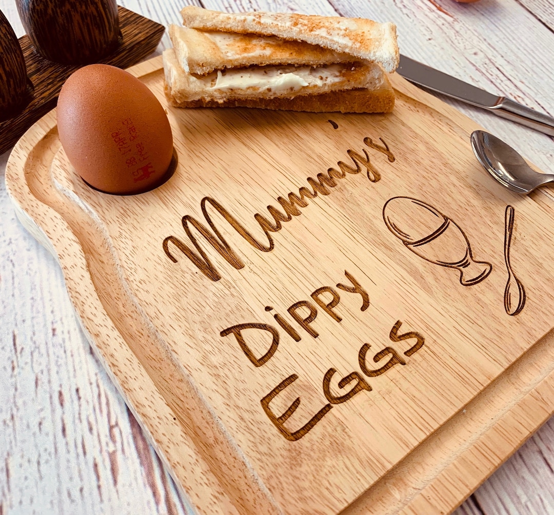Personalised Dippy Egg Board, Perfect Gift Idea and Making Breakfast ...