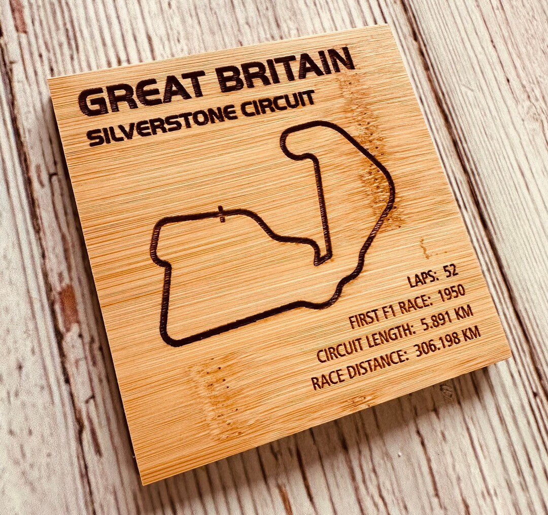 F1 Circuit Coasters. Formula 1 Race Track Gift. All Tracks Available ...