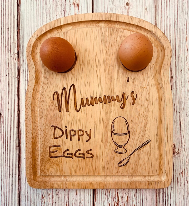 Personalised Dippy Egg Board Perfect Gift Idea and Making - Etsy