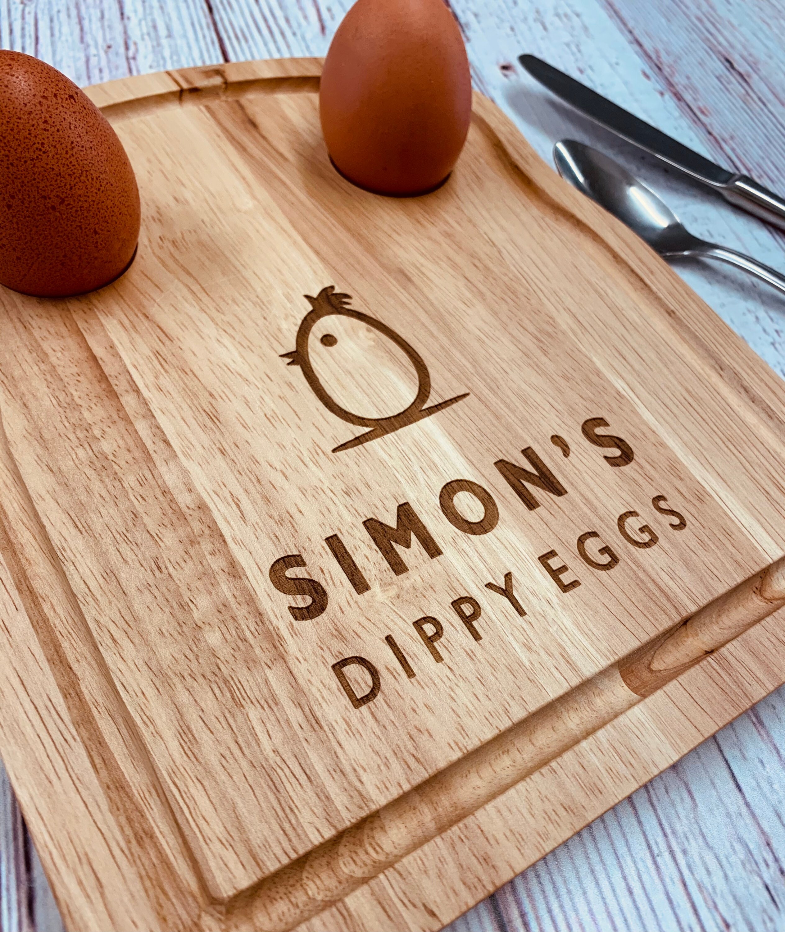 Personalised Dippy Egg Board With Chick Design is the Perfect - Etsy UK