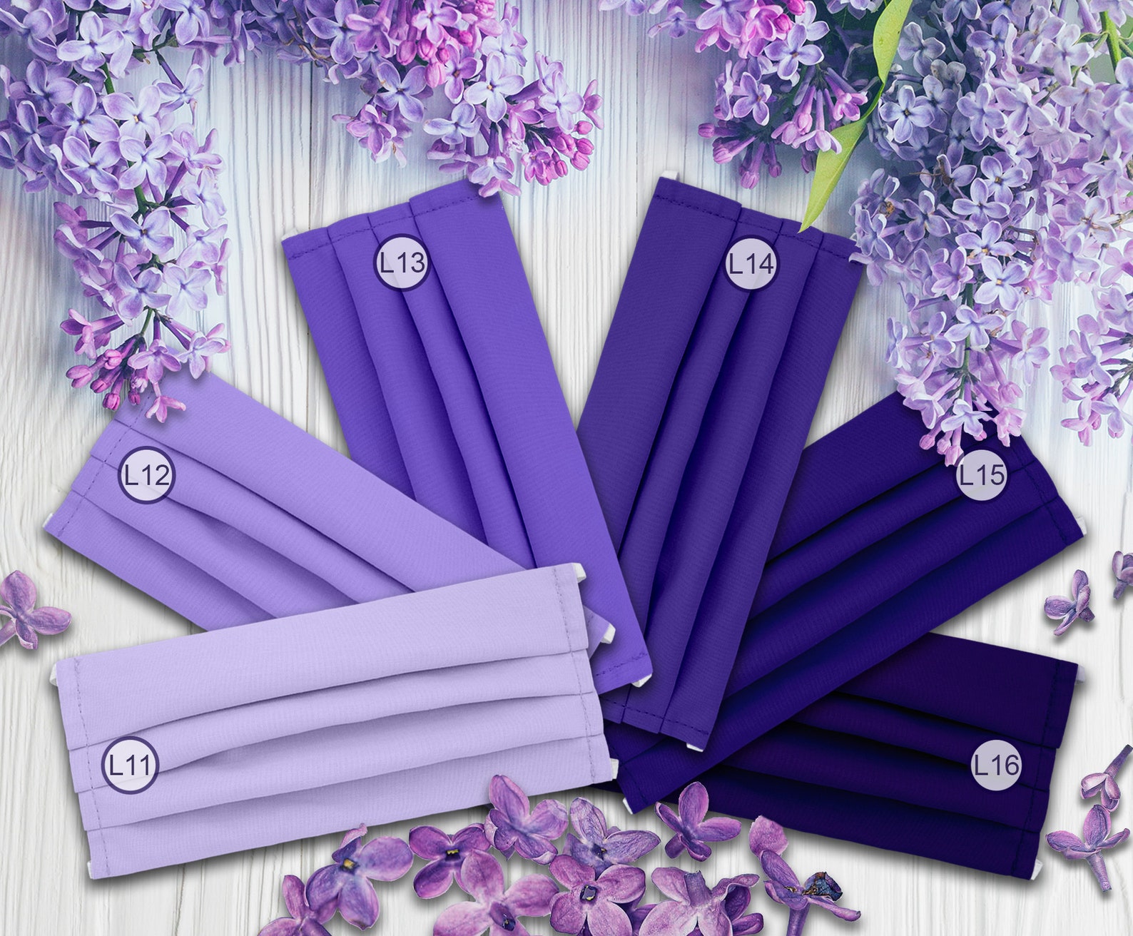 Orchid, Lavender, Amethyst, Ultra Violet, Solid Color Prints. KONA ...