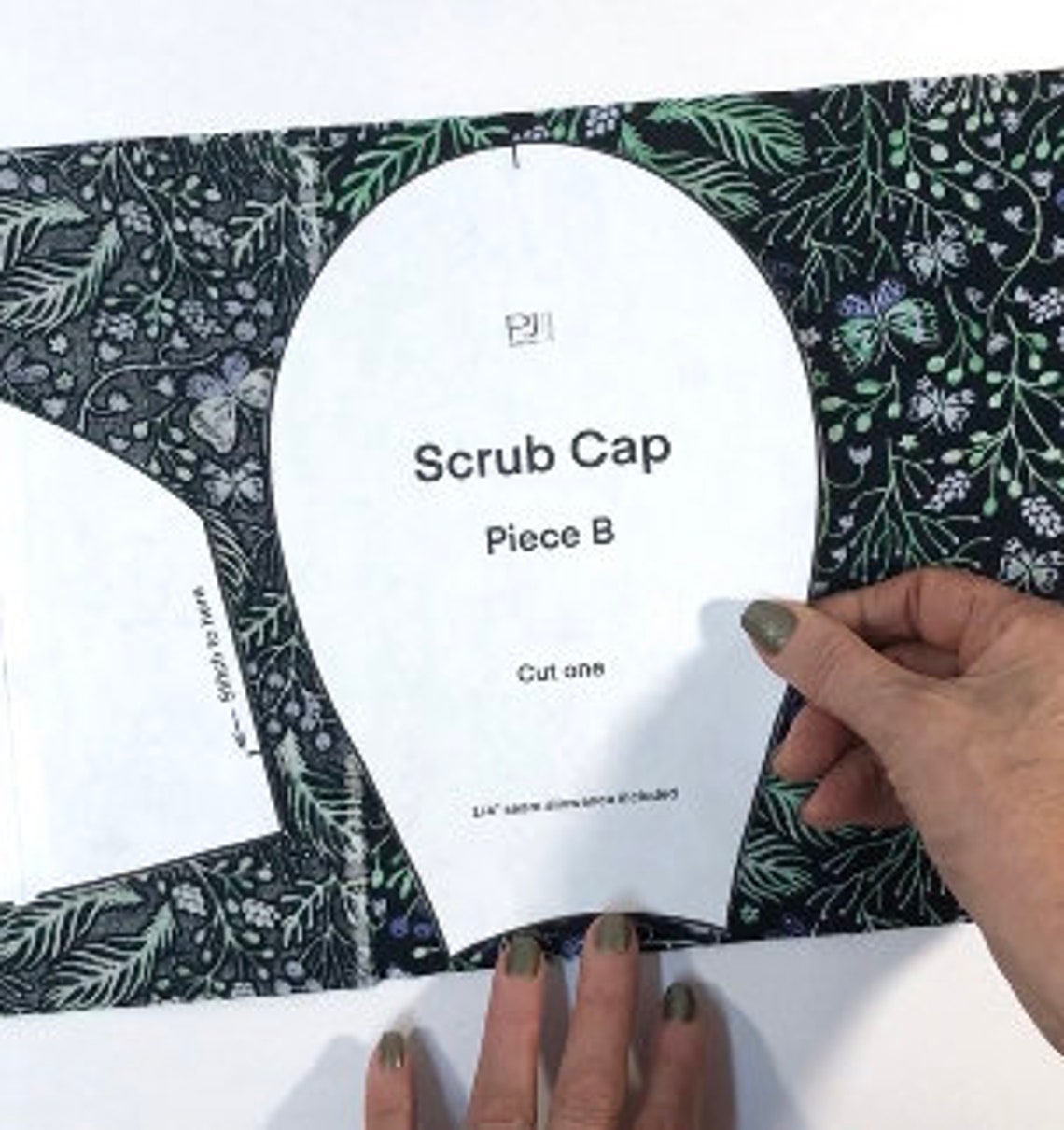 Pattern With Video Tutorial for Reversible Scrub Cap and - Etsy