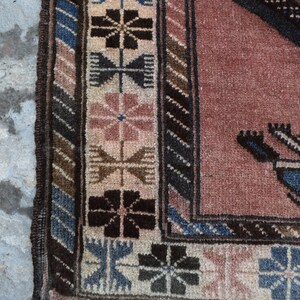 Handmade Vintage Antique Pictorial Rug 2.10x4.8 Ft Oriental - Etsy