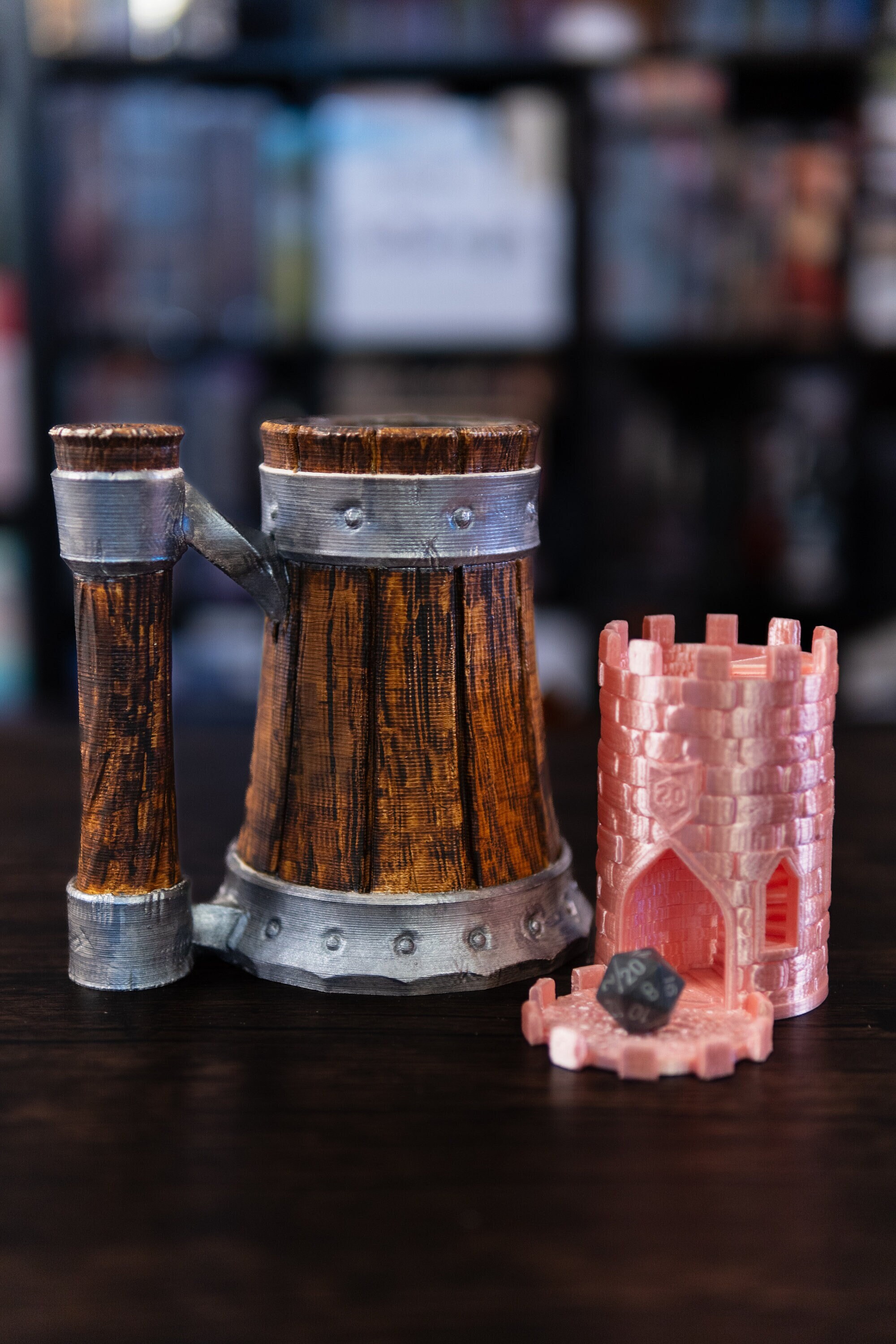 3D Printed Dice Tower Insert for Ars Moriendi 3D 16oz Mythic - Etsy