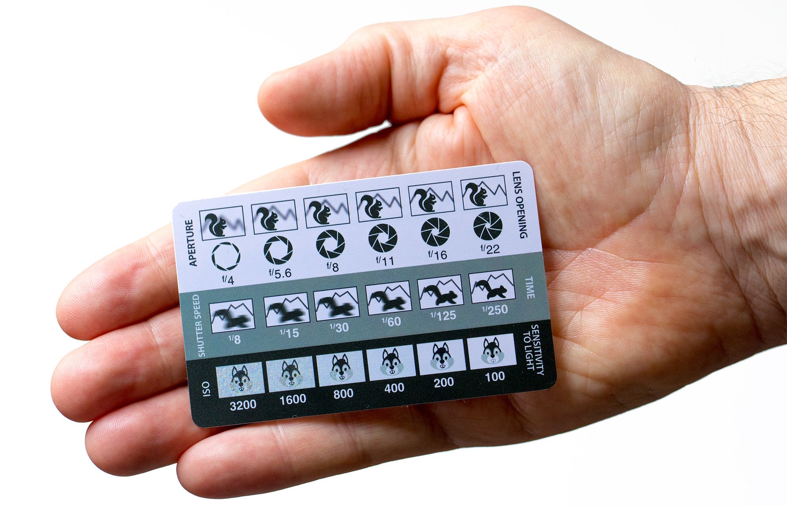 Dslr/mirrorless Photography cheat Sheet Credit Card Size Photo ...