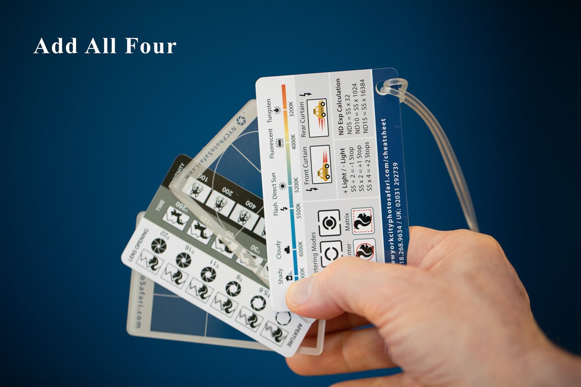 Dslr/mirrorless Photography cheat Sheets Luggage | Etsy