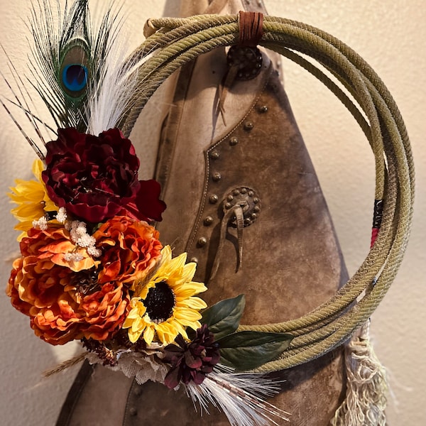 Lariat Rope Wreath - Etsy