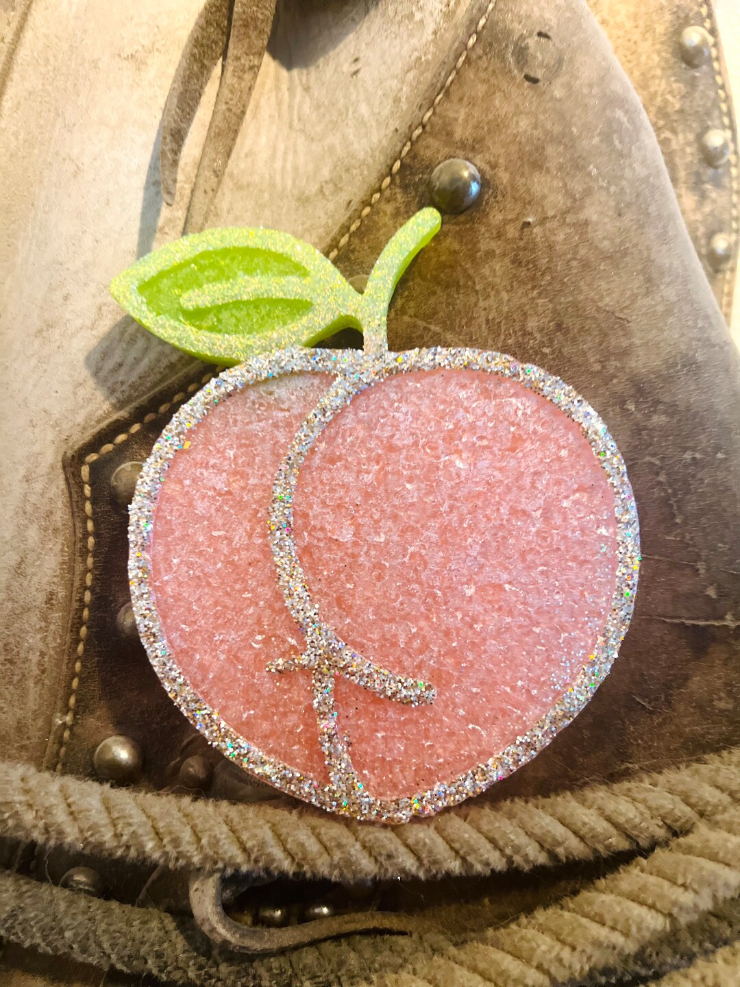 Peach Car Freshie, Car Freshy, Car Freshener, Peachy Bum Custom Car ...