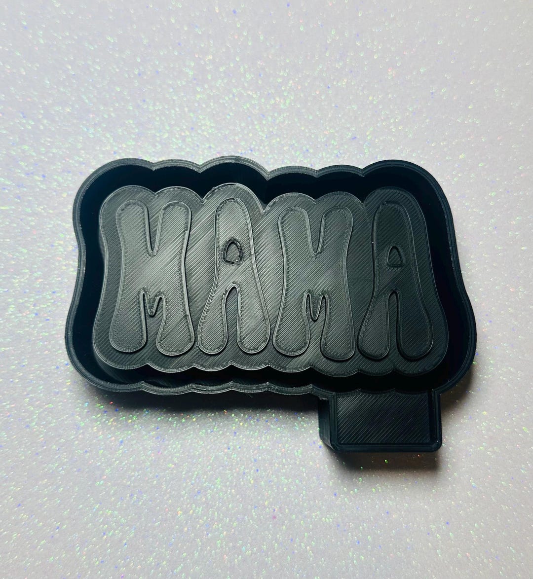 Mama Silicone Mold for Car Freshies, Car Freshies Molds, Molds for ...