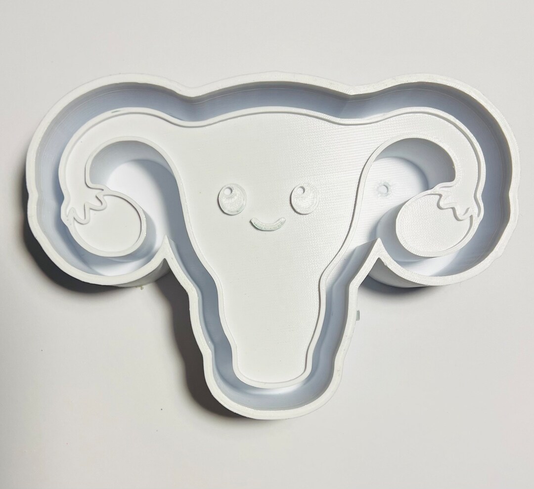 Uterus Silicone Mold for Car Freshies, Car Freshies Molds, Womens Molds ...