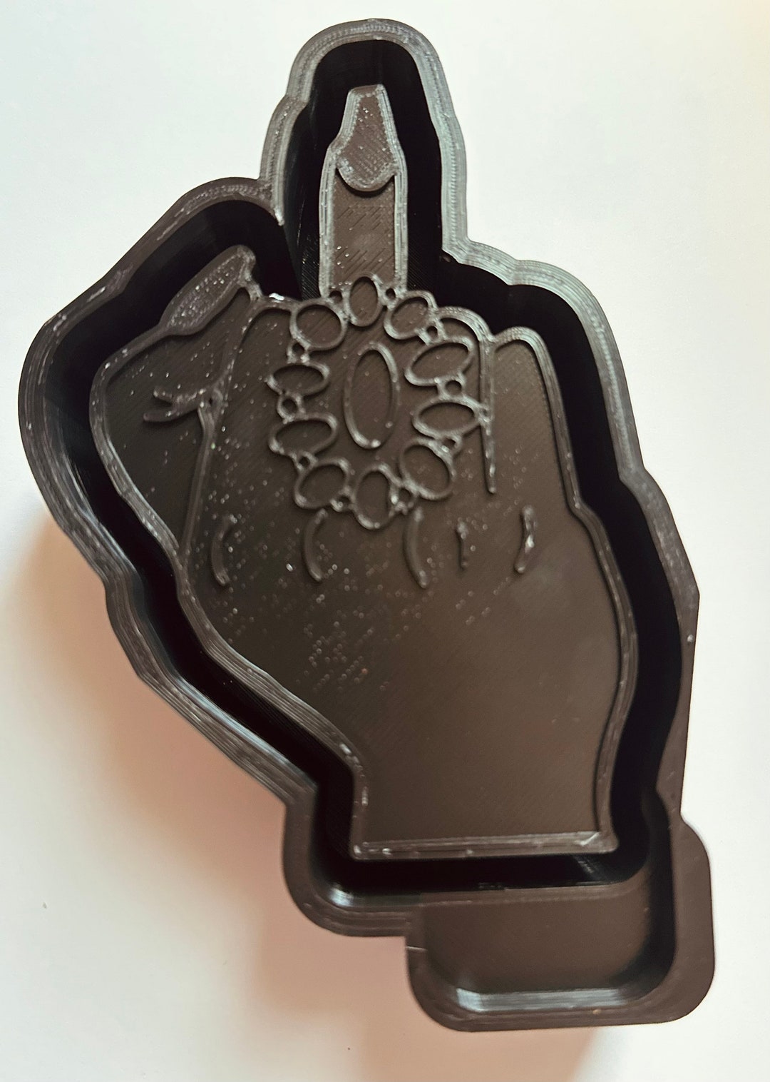 Middle Finger W Turquoise Squash Blossom Ring | Western Car Freshie ...