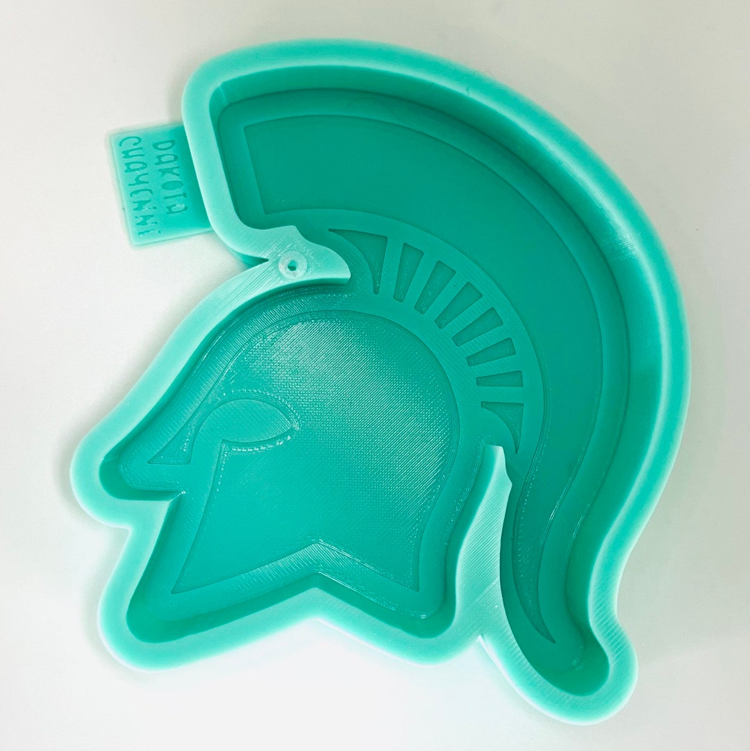 Spartan Silicone Mold for Car Freshies, Baking & Aromatherapy - Durable ...