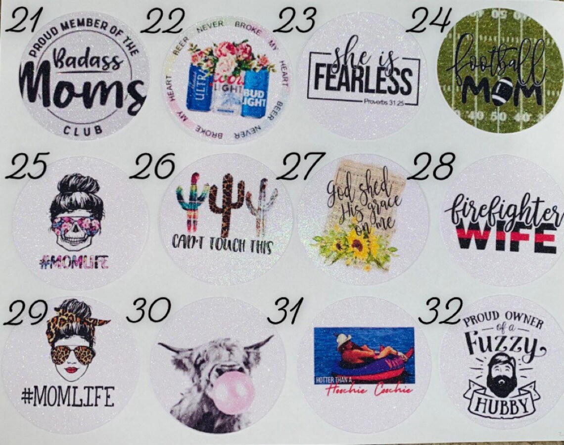 Cardstock Cutout Freshies, Car Freshy, Car Freshener, Custom Car ...