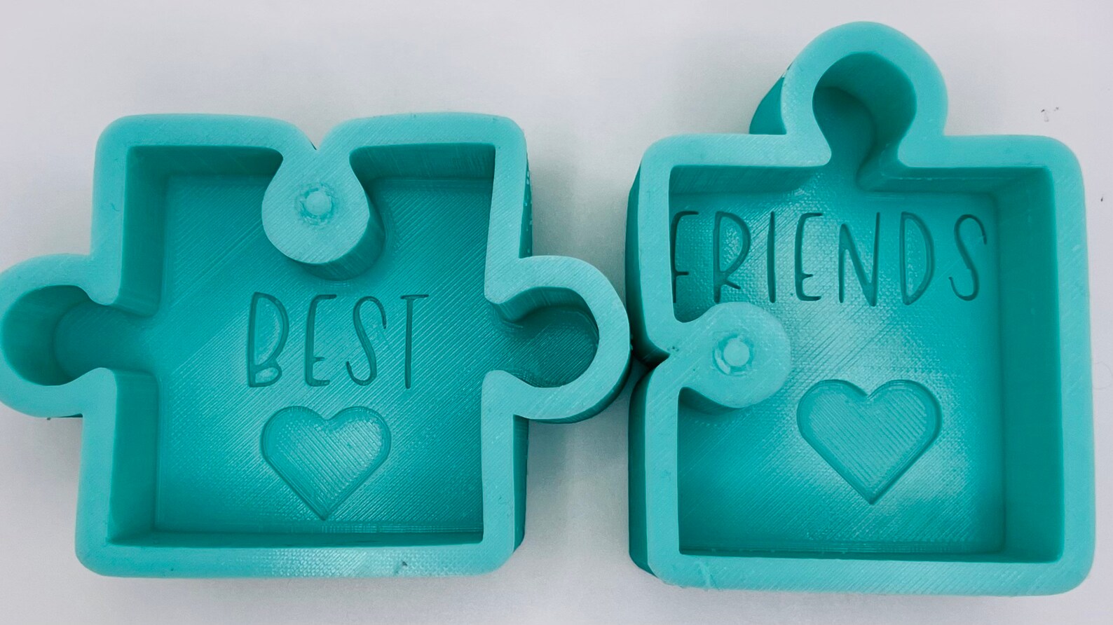 Best Friends Silicone Mold for Car Freshies, Car Freshies Molds, Molds ...