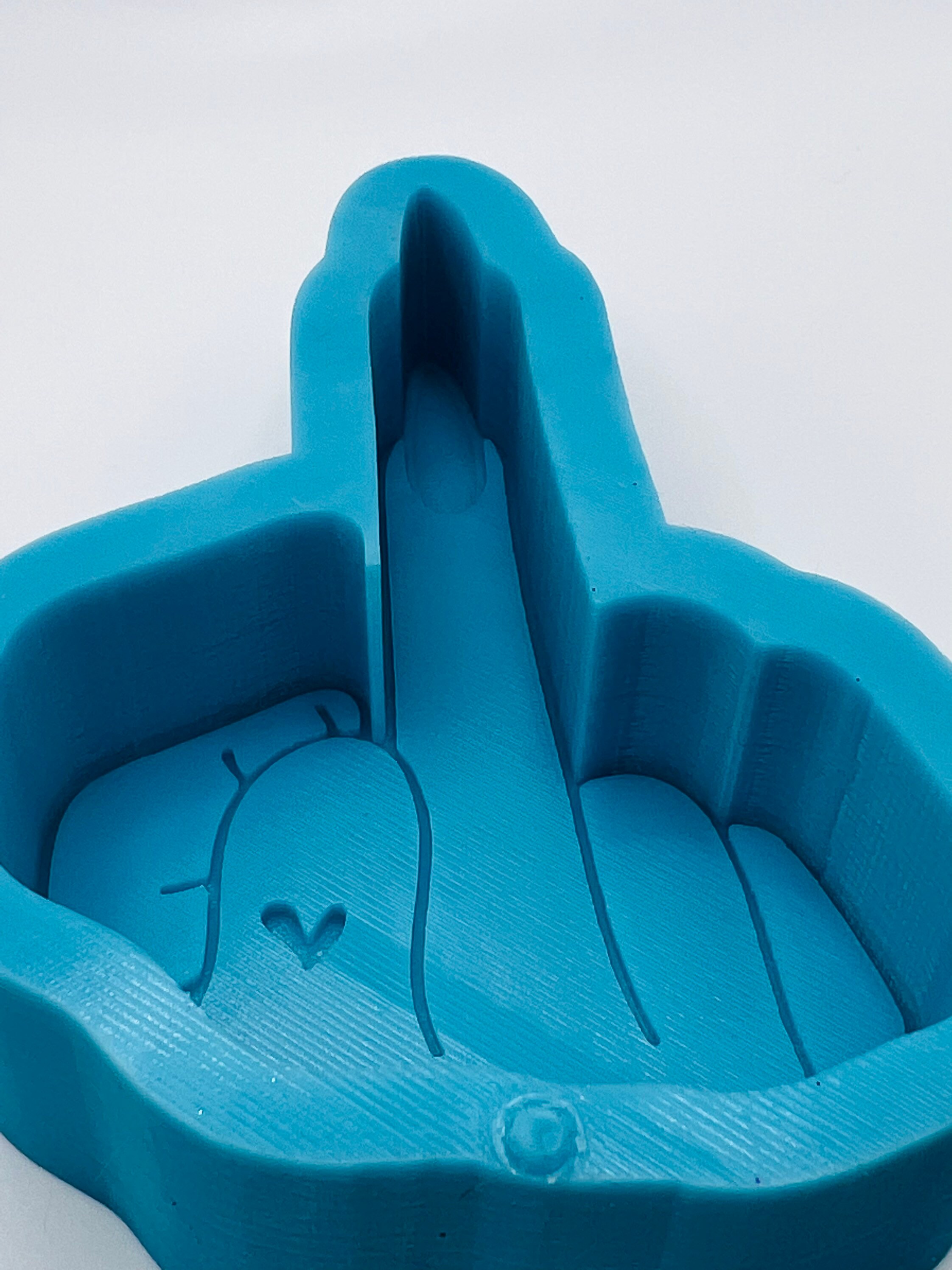 Middle Finger Silicone Mold for Car Freshies Car Freshies - Etsy