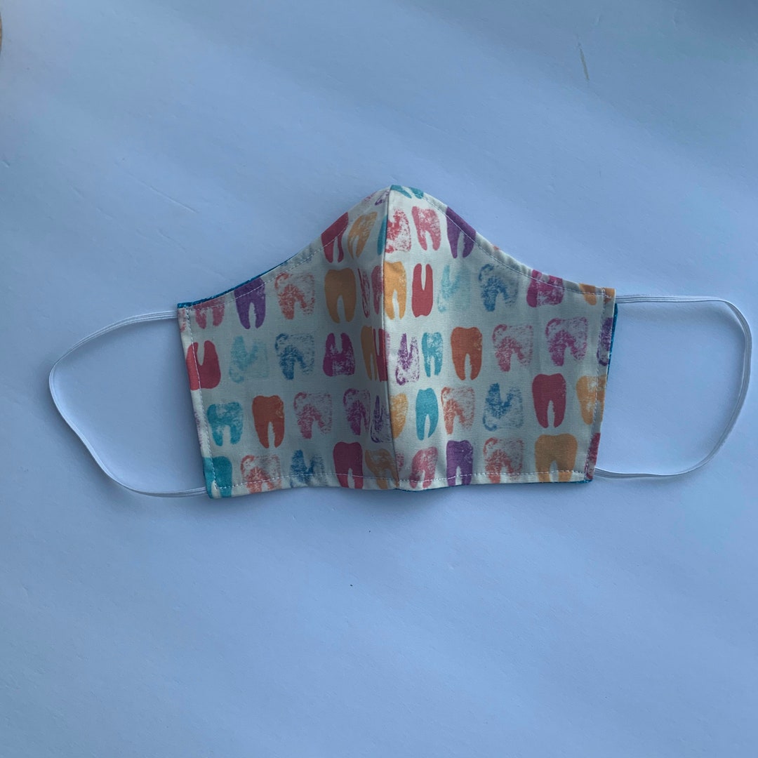 Tooth Face Mask | Dentist | Hygienist | Orthodontist | Washable ...