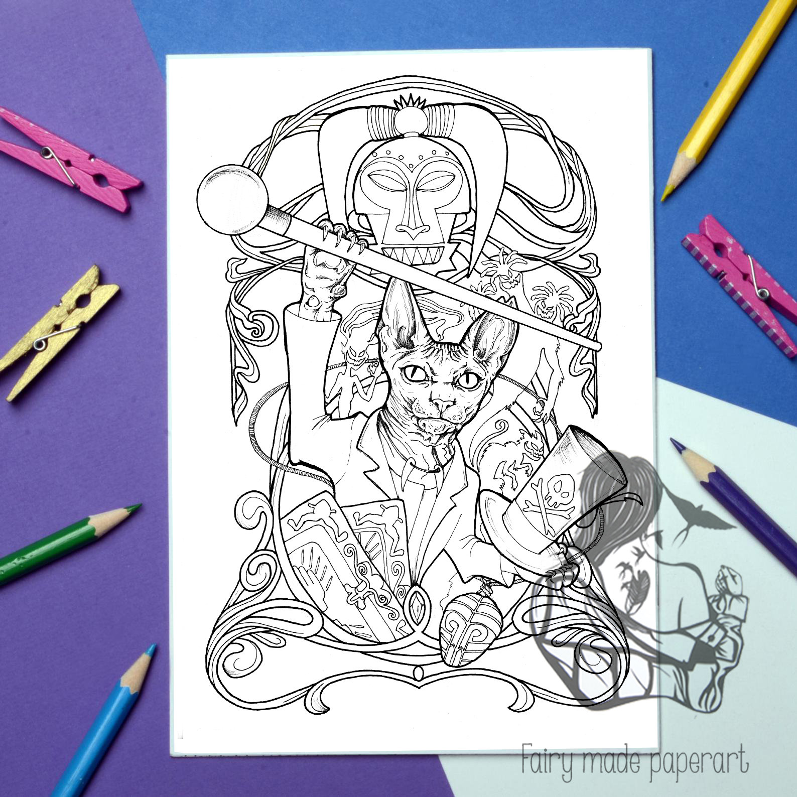 Geek Coloring Pages