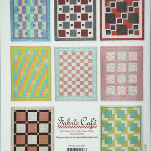 3 Yard Quilt Kit Includes 100% Cotton Fabric and Easy Peasy Book From ...