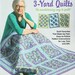 Pretty Darn Quick 3 Yard Quilts by Donna Robertson for Fabric Café - Etsy