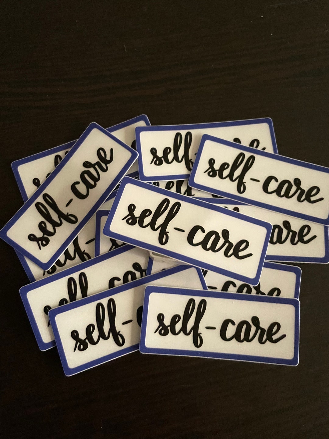 Vinyl Self-care Sticker - Etsy