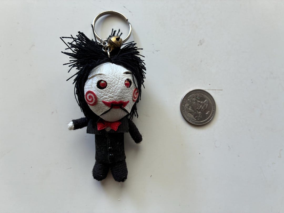 Saw Jigsaw Keyring Keychain Horror Movie - Etsy