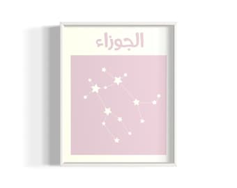 Say Wallah Arabic Pop Art Comic Style Girl Art Print in Arabic Blue - Etsy