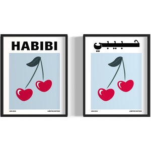 Habibi Magazine Print | Arabic Wall Art - Etsy