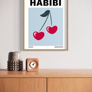 Habibi Magazine Print | Arabic Wall Art - Etsy