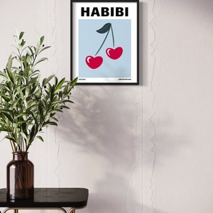 Habibi Magazine Print | Arabic Wall Art - Etsy