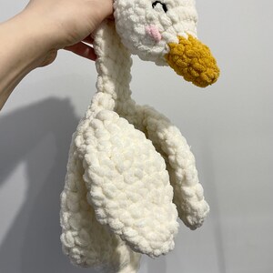 Goose Snuggler Crochet Pattern Easy Baby Lovie Pdf Pattern Etsy
