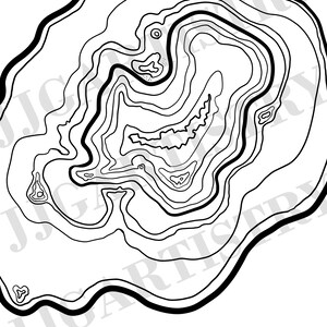 Geode Crystal Coloring Page Bundle, Agate Gemstone Coloring Sheet for ...