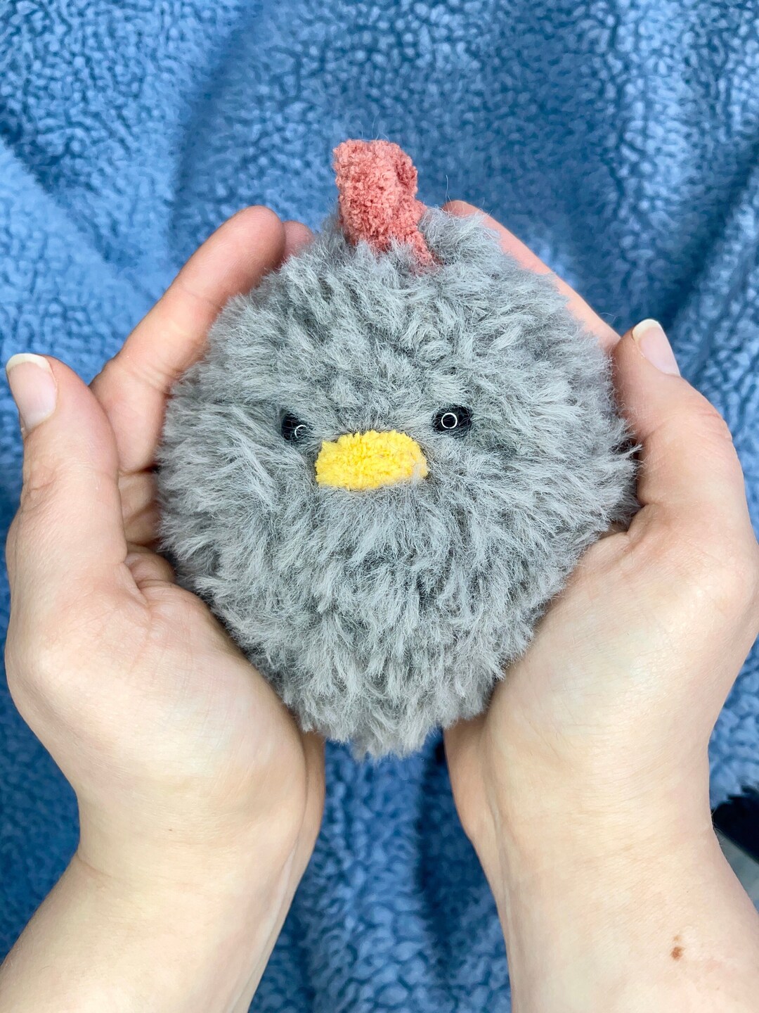 Fuzzy Chicken Plushy, Cute Chicken Gift for Women, Housewarming Gift ...
