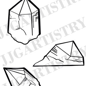 Geode Crystal Coloring Page Bundle, Agate Gemstone Coloring Sheet for ...