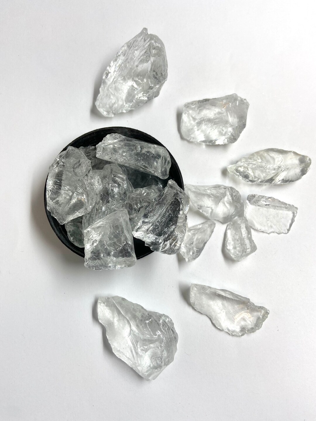 Glass Chunks Glass Nuggets Crushed Glass for Art Glass - Etsy