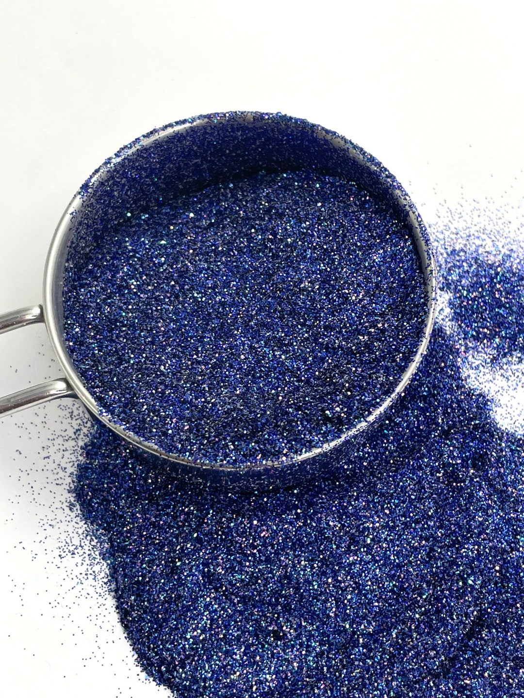 Midnight Blue Glitter for Cards, Extra Fine Glitter for Crafting ...