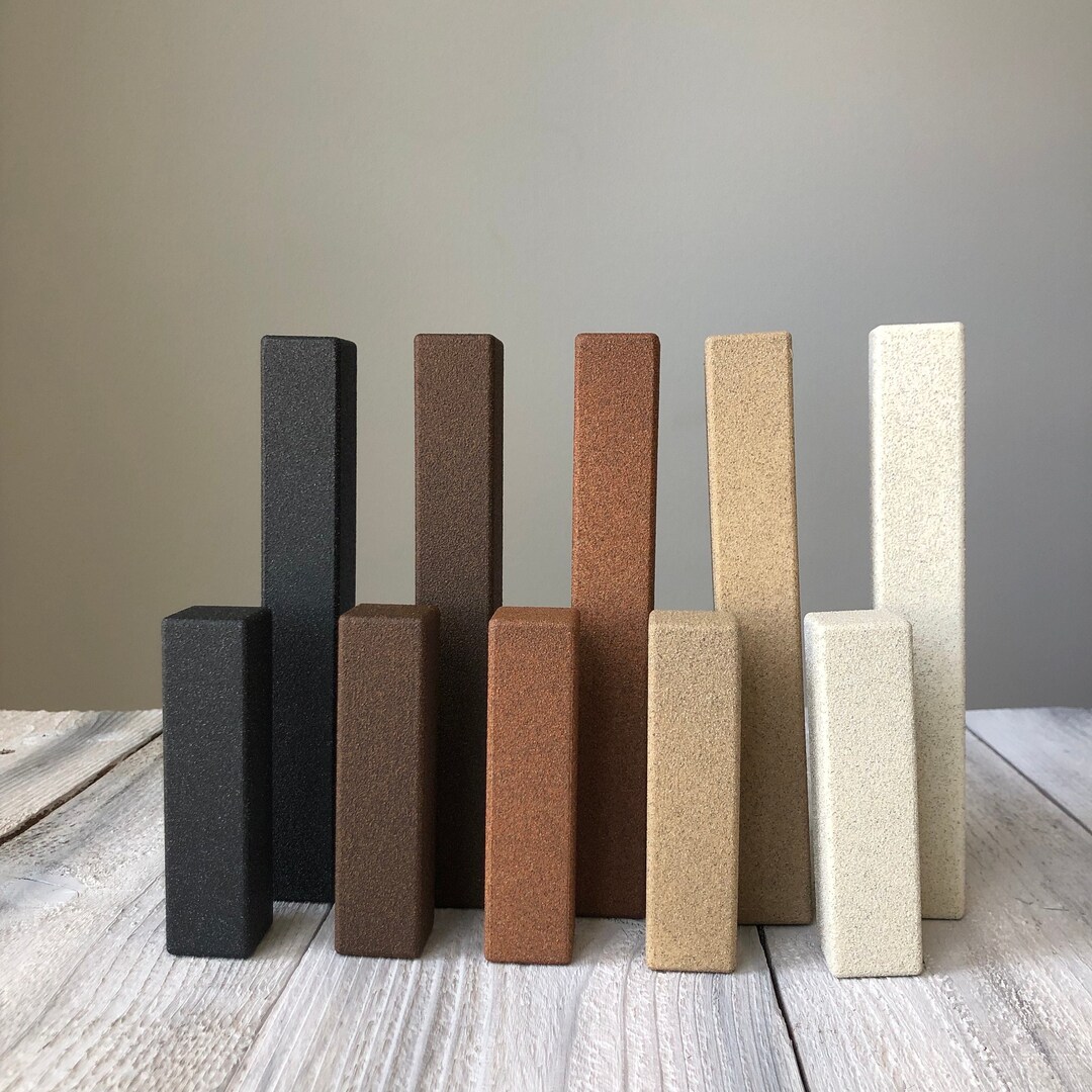 Column Shaped Stone-finished Tap Handle, 2 Size Options, 5 Color ...