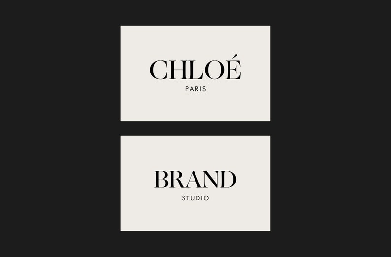 CHLOE Fashion Logo Design, Modern Logo Design, Minimal Logo Design ...