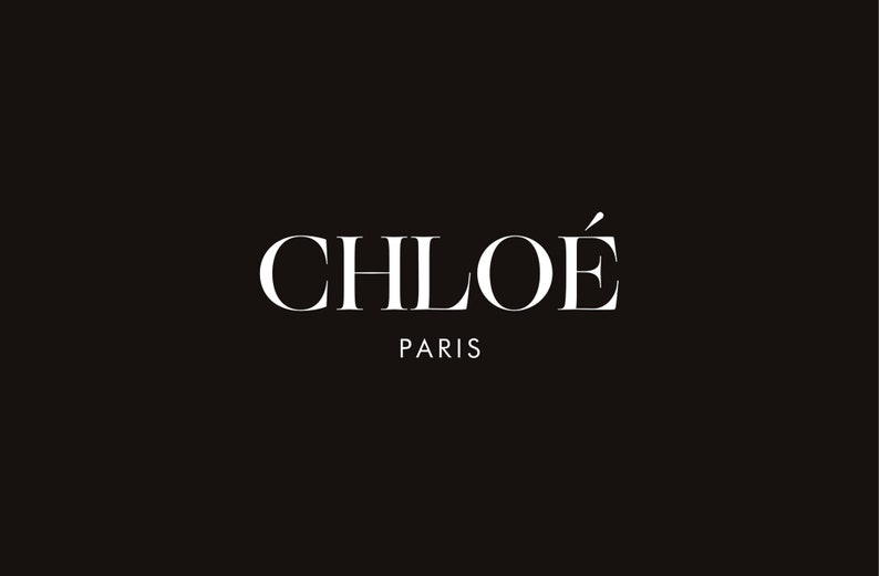 CHLOE Fashion Logo Design, Modern Logo Design, Minimal Logo Design ...