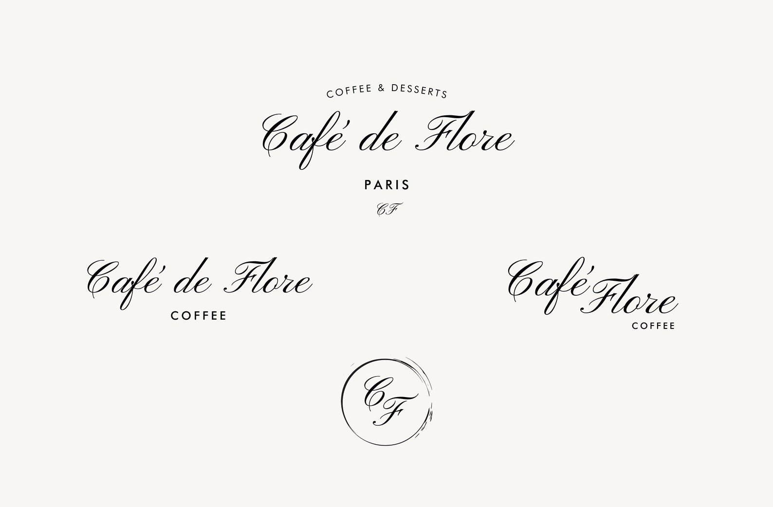 Vintage Paris Coffee Shop Logo Design, Coffee Logo Design, Fashion Logo ...